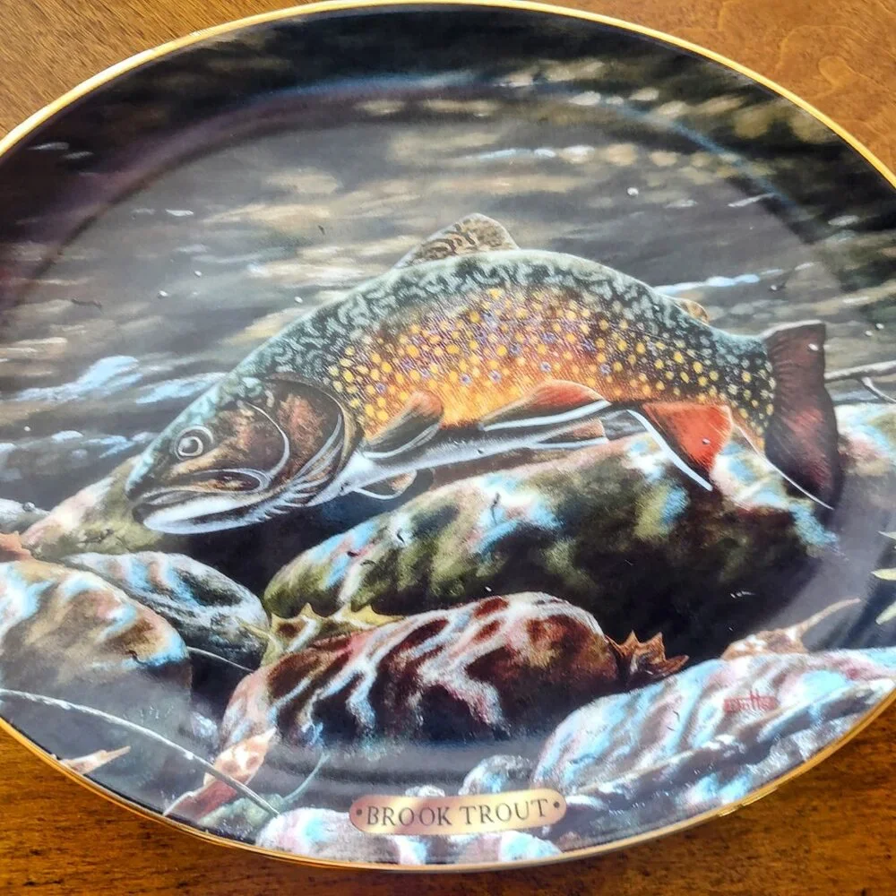 The Bradford Exchange | Accents | 6 Bradford Exchange Freshwater Game ...